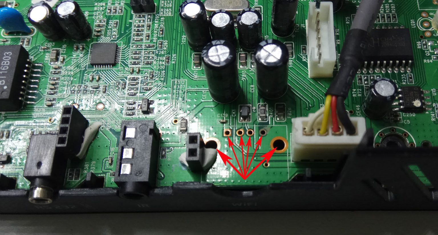 Conector USB para decodificador engel - OnubaElectrónica.es